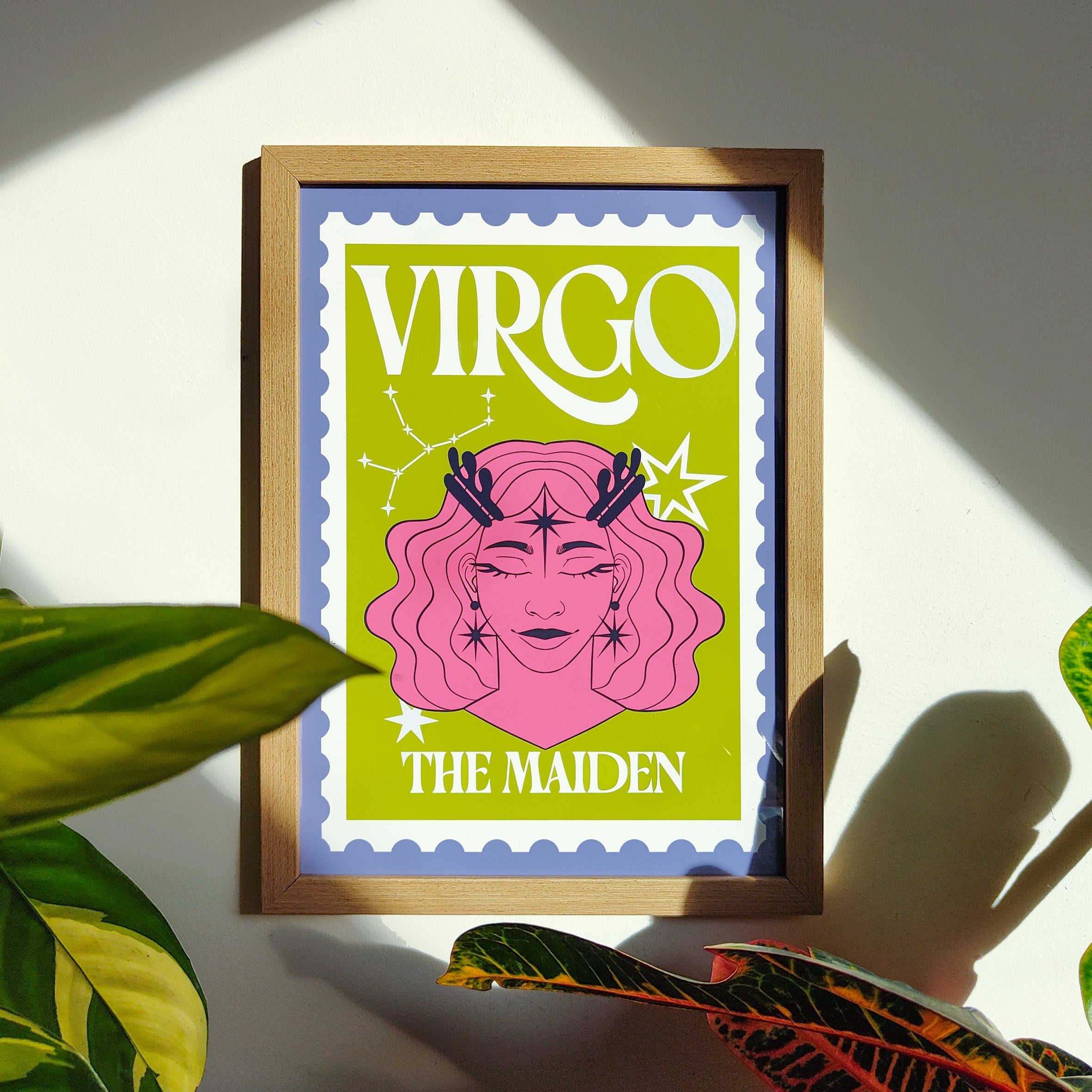 'Virgo: Stamp' Print – Lazy Bears